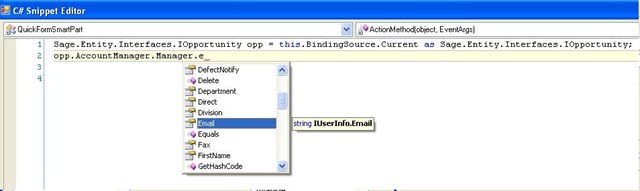 Retrieving The Manager In Saleslogix 75 Web Customer Fx